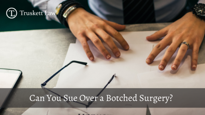 Can You Sue Over a Botched Surgery? - Tulsa Personal Injury Lawyer ...